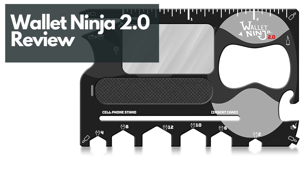 Wallet Ninja 2.0 - 20-in-1 Multitool Review - Mr Product Reviews